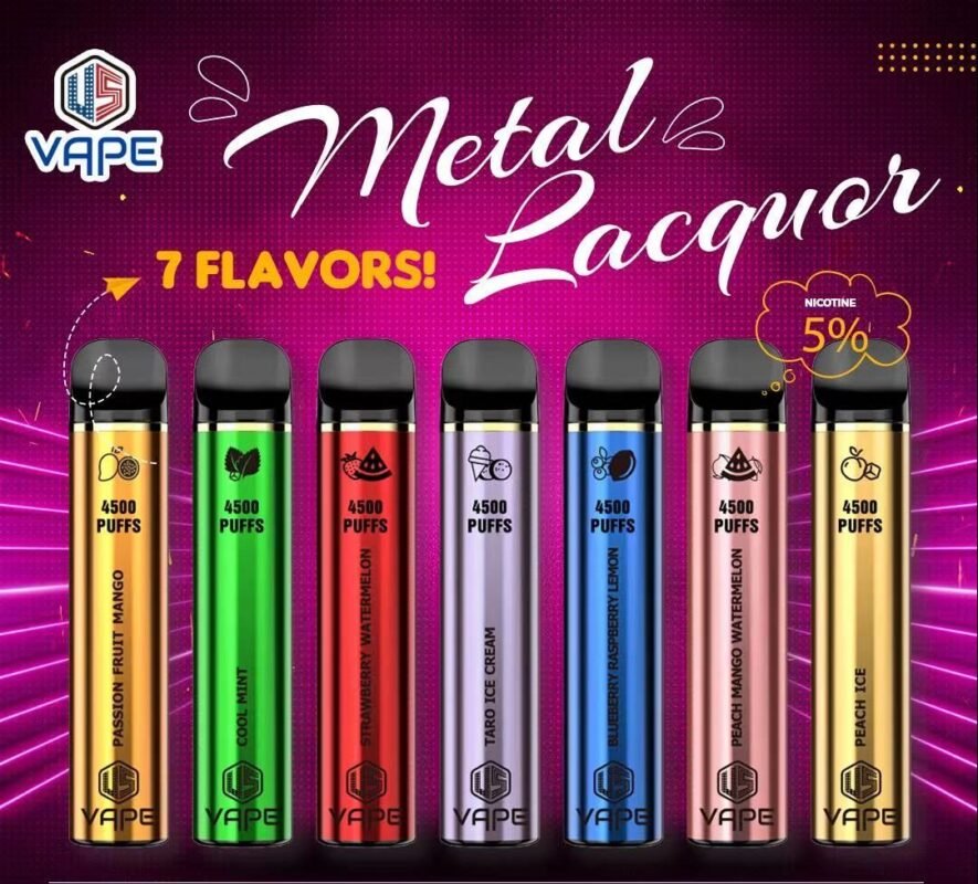 US Vape 4500 Puffs Disposable Pod Made in USA - US Vape UAE